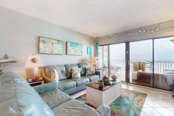 Recently Renovated 5th-floor Oceanfront Condo With Pool Ocean View & Wifi - Alabama