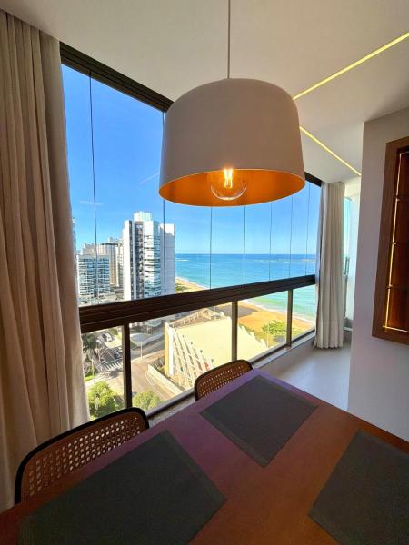 Praia Dourada 1115 - Frente Mar Com Varanda E Garagem - Vitória
