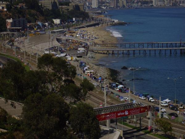 Excelente Vista A La Bahía De Valparaíso - 比尼亞德爾馬