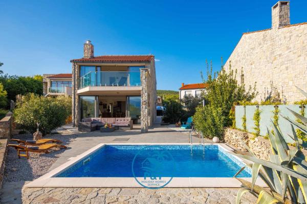 Villa With Pool In Vrbnik-insel Krk 57959 - Vrbnik