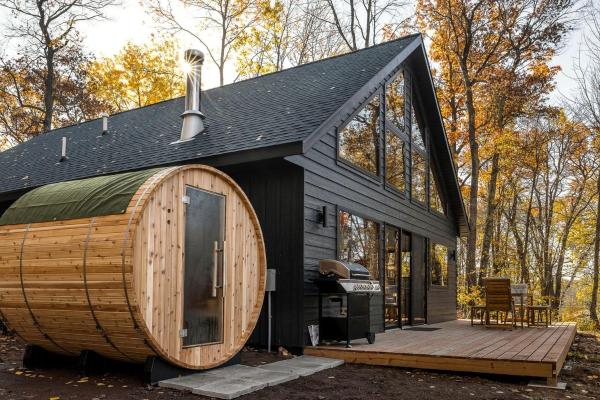 Riverside Retreat: Unwind In A Cabin With Private Steam Sauna On The Pine River - Crosby, MN