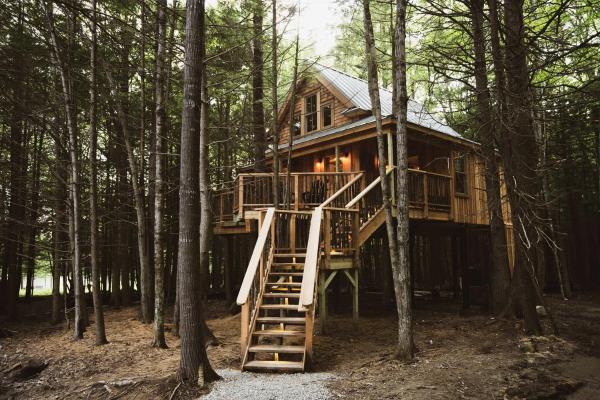 Woodland Wonder: Experience Luxury In A Treehouse In Norway, Me - 挪威