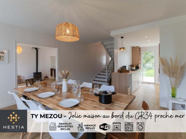 Ty Mezou - Jolie Maison Au Bord Du Gr34 Proche Mer - Porspoder