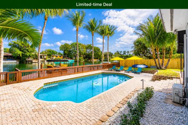 Waterfront Pool Home Games, 10 Min To Beach - Fort Lauderdale