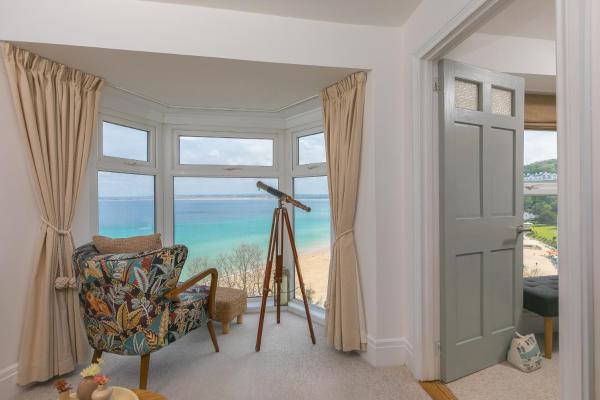 The Observatory - Panoramic Sea Views - Beach 100m - St Ives