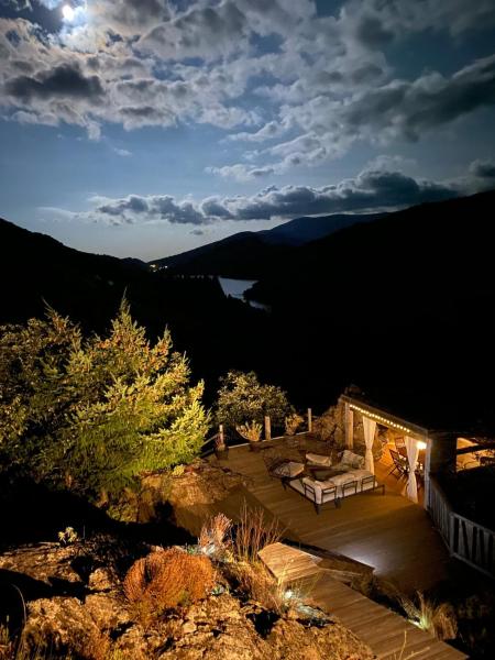 Grand Chalet Cévennes Avec Vue Sur Lac De Villefort - Lozère