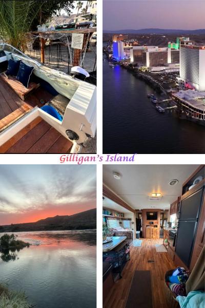Gilligan's Island Fishing Jetski Shipwreck Oasis - Bullhead City, AZ