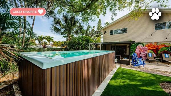 Snook Haven - Indian Rocks Beach - Large Swim Spa - Clearwater, FL