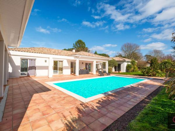 Villa Contemporaine Avec Piscine - 8 Pers. - Fr-1-877-24 - Biscarrosse