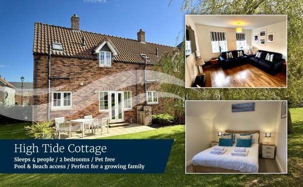 High Tide Cottage - Part Of The The Bay Filey Holiday Village With Pool, Gym And Direct Beach Access, Pub, Restaurant, Tennis And Meadows Walks - Yorkshire