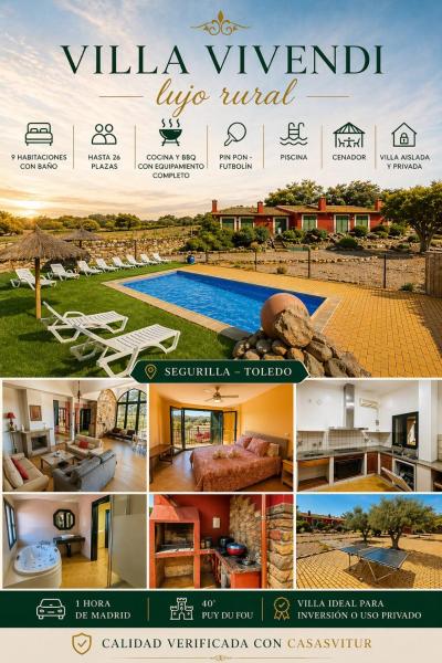 Villa Vivendi - Casa Rural - Talavera