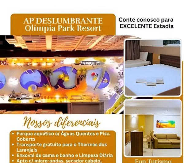 Resort Deslumbrante C/ Piscinas Termais - Olímpia