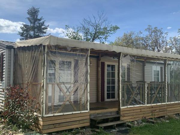 Mobil Home Familial Avec Clim - 4 Pers. - Api-1-52-2754 - Charente