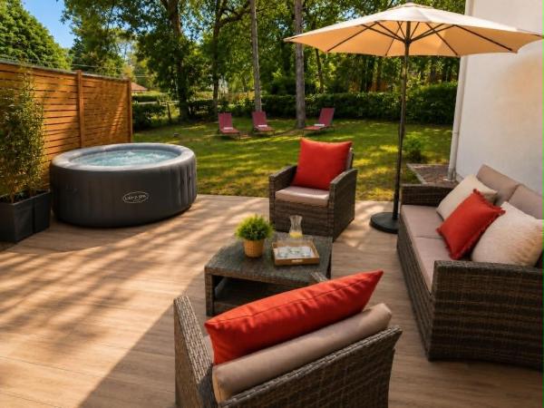 Villa De Charme Avec Jacuzzi à 10 Min De L'océan - 5 Chambres- 11 Couchages - - Messanges