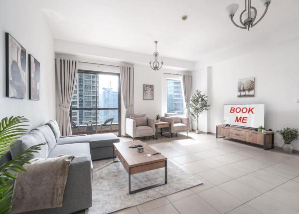 Stayshort - Chic Apartment In Jbr Sleeps 3 With Canal View! - ドバイマリーナ