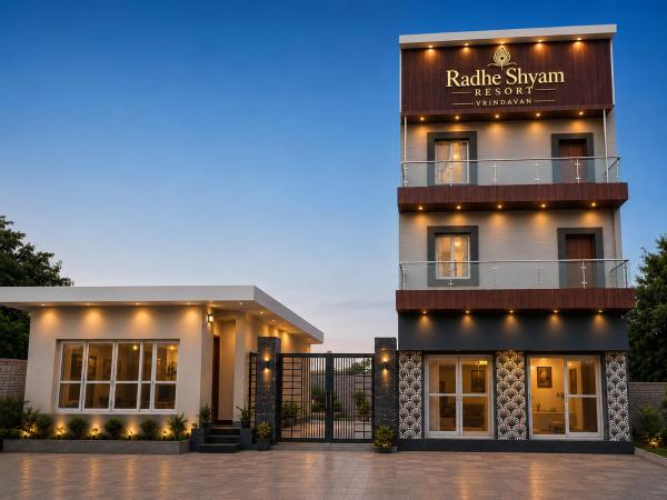 Radhe Shyam Resort Vrindavan By Hrg #Hotel Near Prem Mandir - Vrindavan
