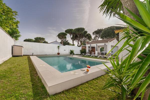 Villa Barbara Mit Großem Pool, Acs, Jacuzzi Und Strandnah - Novo Sancti Petri