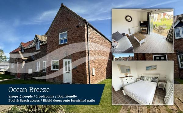 Ocean Breeze - Part Of The The Bay Filey Holiday Village With Pool, Gym And Direct Beach Access, Pub, Restaurant, Tennis And Meadows Walks - Filey Beach