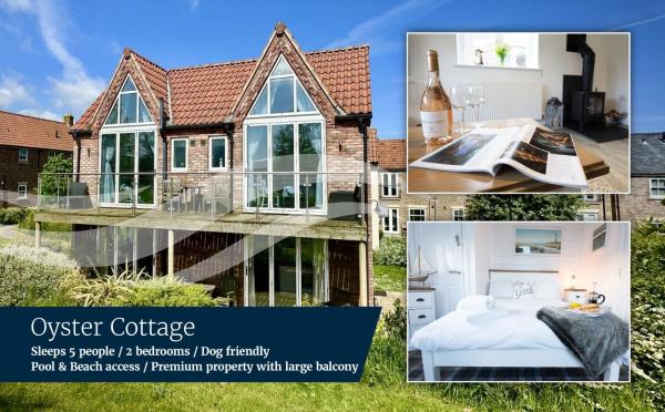 Oyster Cottage - Part Of The The Bay Filey Holiday Village With Pool, Gym And Direct Beach Access, Pub, Restaurant, Tennis And Meadows Walks - Yorkshire