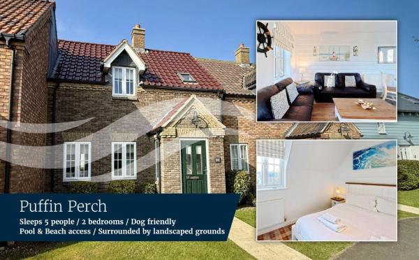 Puffin Perch - Part Of The The Bay Filey Holiday Village With Pool, Gym And Direct Beach Access, Pub, Restaurant, Tennis And Meadows Walks - Filey Beach