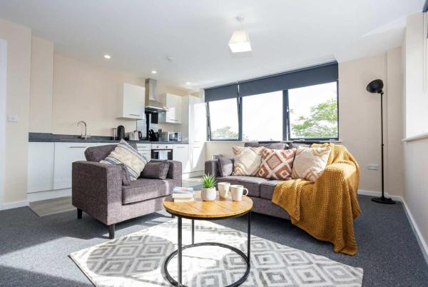 Contemporary 2 Bed Apartment In Manchester W Wifi - Salford