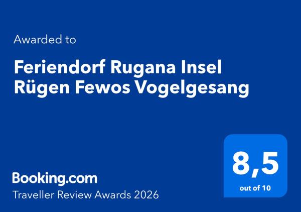 Feriendorf Rugana Insel Rügen Fewos Vogelgesang - Hiddensee