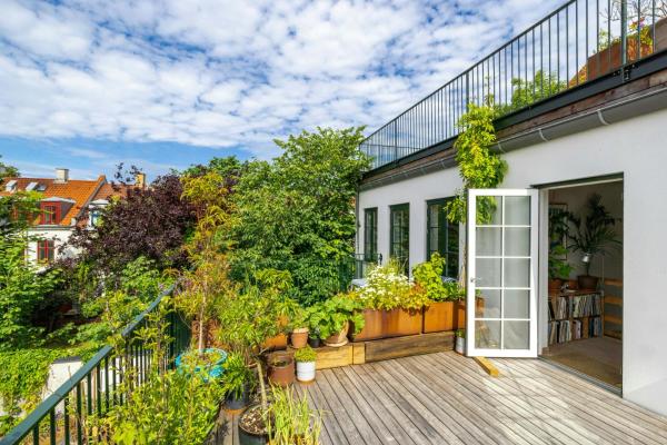 Creative Home With Rooftop Terrace In Valby - Copenhaguen