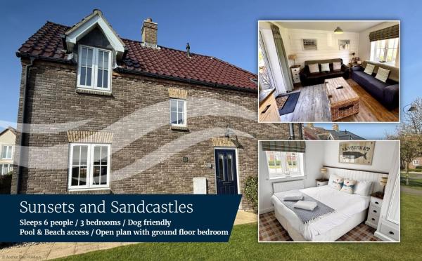Sunsets And Sandcastles - Part Of The The Bay Filey Holiday Village With Pool, Gym And Direct Beach Access, Pub, Restaurant, Tennis And Meadows Walks - Filey