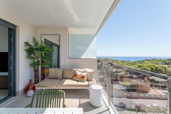 Sea View, Heated Pool, Garage, Ac, Playground - La Manga