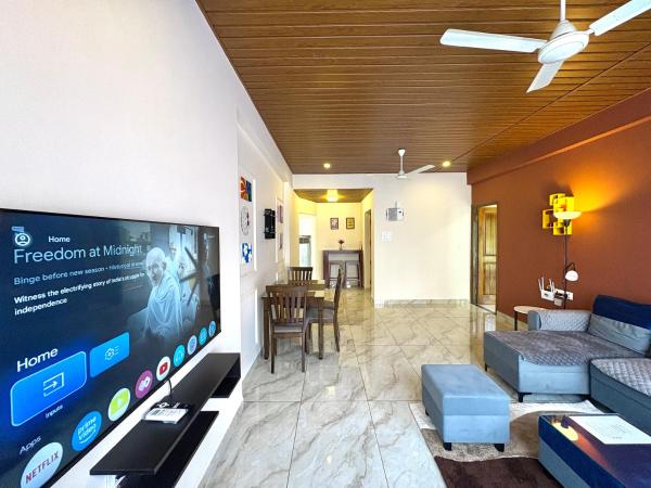 Central Porvorim 2bhk - Family Stay & Workation - 고아