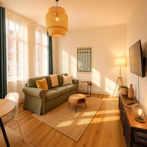 Modernes Apartment In Hafen- Und Altstadtnähe - Wismar