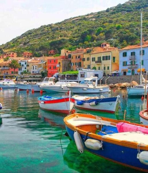 Casa Con Camino Nel Borgo Medievale Del Giglio Castello - Isola del Giglio