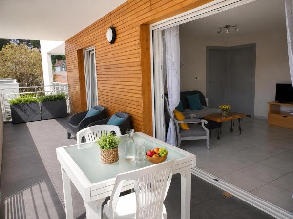 Appartement Avec Balcon Terrasse Plein Sud Proche Lac Et Centre Ville Wifi - Gérardmer