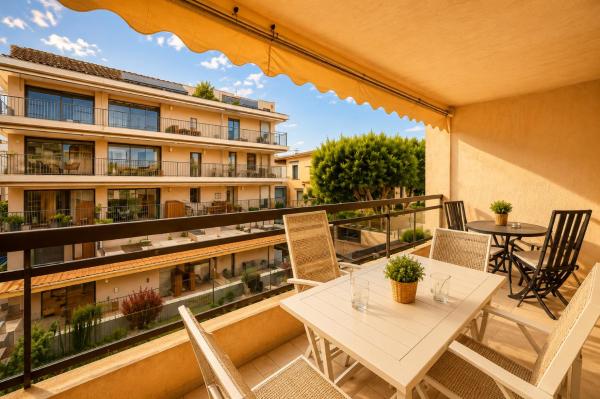 Frgk Athena Palm Beach 1br Terrace, Ac & Ultra-fast Wi-fi - Juan-les-Pins