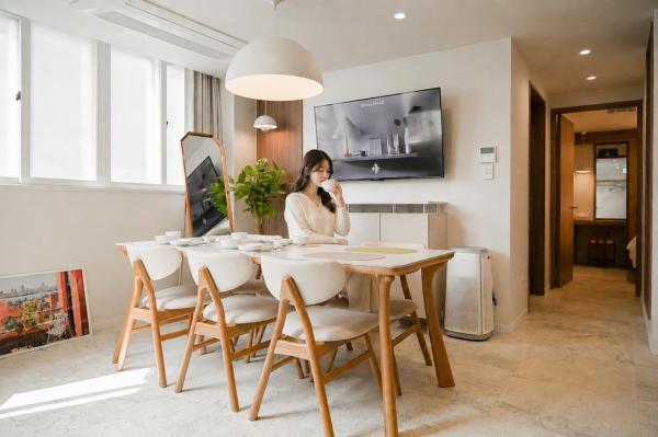 소우재,공항픽업,신당역2분,10인,세탁기건조기,2room,2화장실,5beds,2층 - Seoul