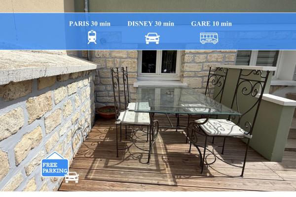 Sur Les Rives - Paris 30min - Terrasse - Les Lilas