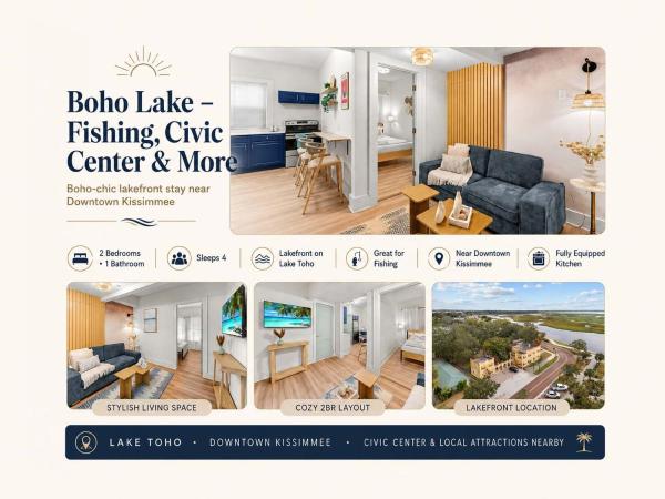 Super Boho - Lake Toho Fishing Civic Center - Kissimmee