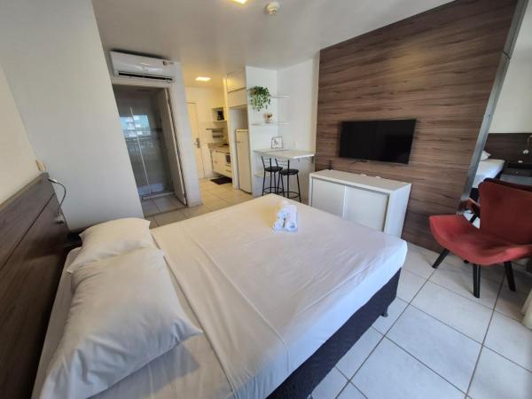 Flat Bem Localizado | Wifi 400mb + Garagem - Brasília