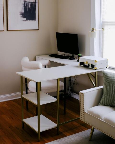 Sleeps 4 • New Modern 1br • Private Workspace - Andersonville - Chicago