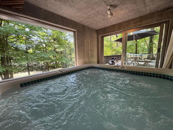 Cabin E Jacuzzi Bbq Hammock Lake Saiko Mt Fuji - 山梨県