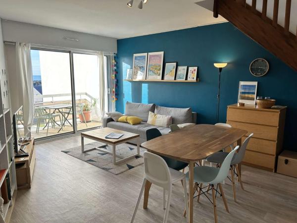 601 - Appart Duplex Vue Mer Sur Les Hauts De Tu Es Roc - Erquy