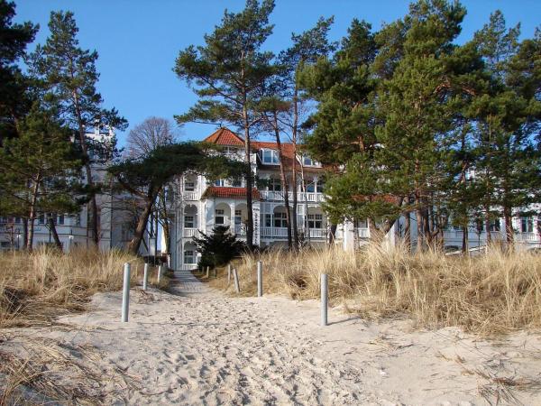 Villa Strandidyll Apartment 3, Balkon Mit Meerblick - Binz