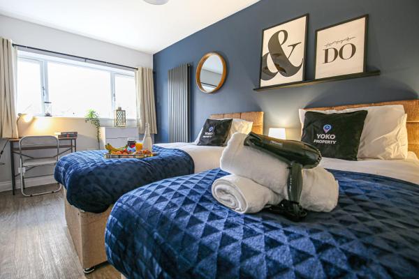 Spacious Luxury House With Smart Tvs, Fast Wifi, Garden And Free Parking By Yoko Property - Bedford