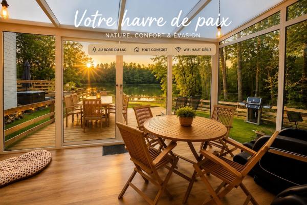 Le Trésor De L'etang - Veranda, Brasero & Relaxation - Nord
