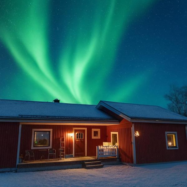 Cozy Cabin Near The River - Norrbottens län