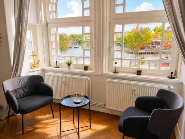 Fewo1846 - Strandkoje - Elegante Altbauwohnung Mit Hafenblick Für Max 5 Personen - Flensburg