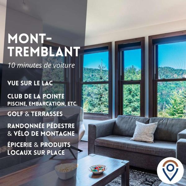 Waterfront Condo With Magnificent View - Laurentides
