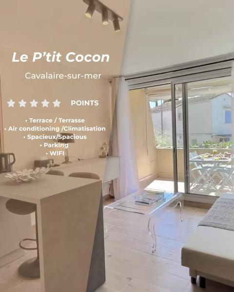 Le Ptit Cocon - ÉLégant Appartement Avec Terrasse - Cavalaire-sur-Mer