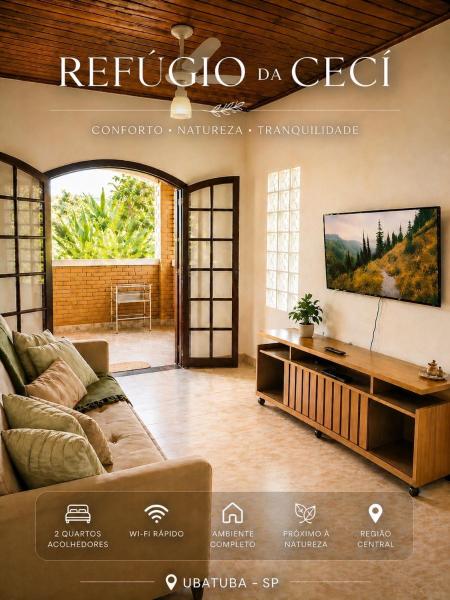 Cecí's Retreat 12 Minutes From The Beach Family-friendly - Ubatuba