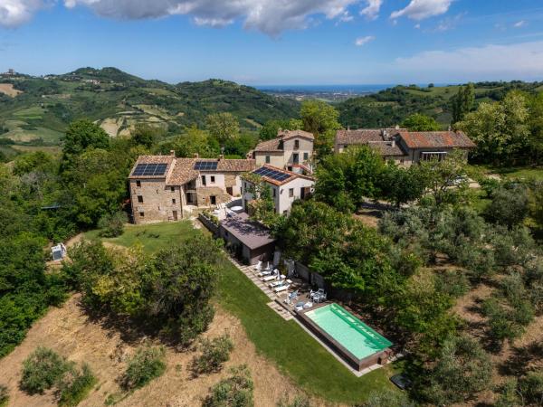 Borgo Calbianco - Private House With Pool & Airco - Urbino